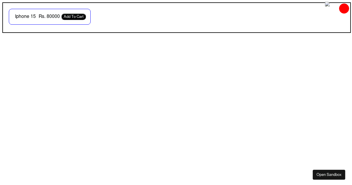 react-redux - Codesandbox