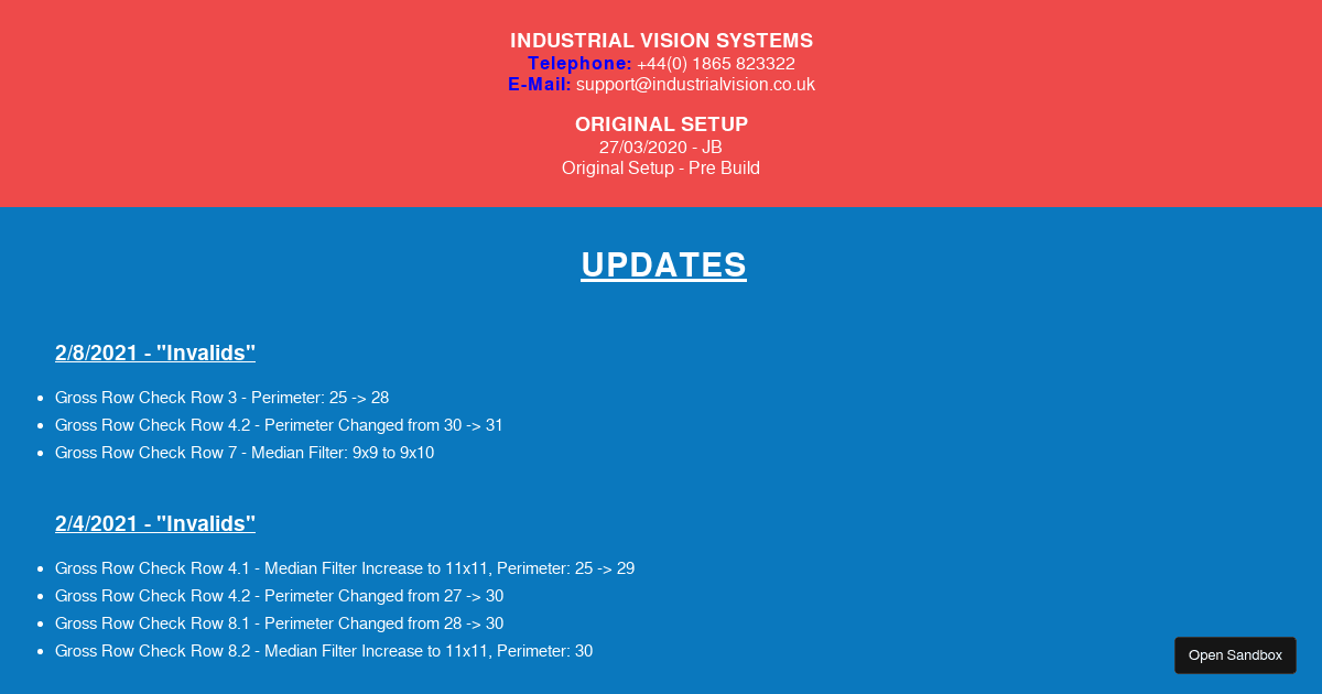 IVS Connector Inspection - Codesandbox