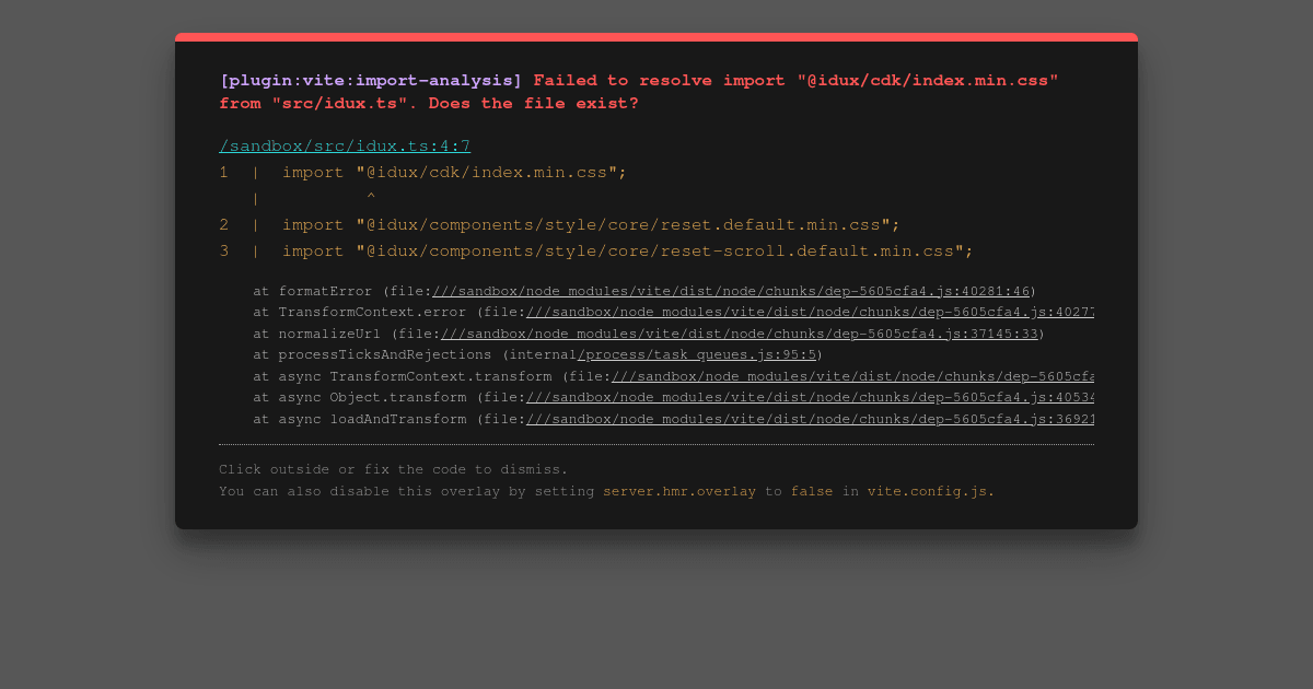 idux-starter - Codesandbox