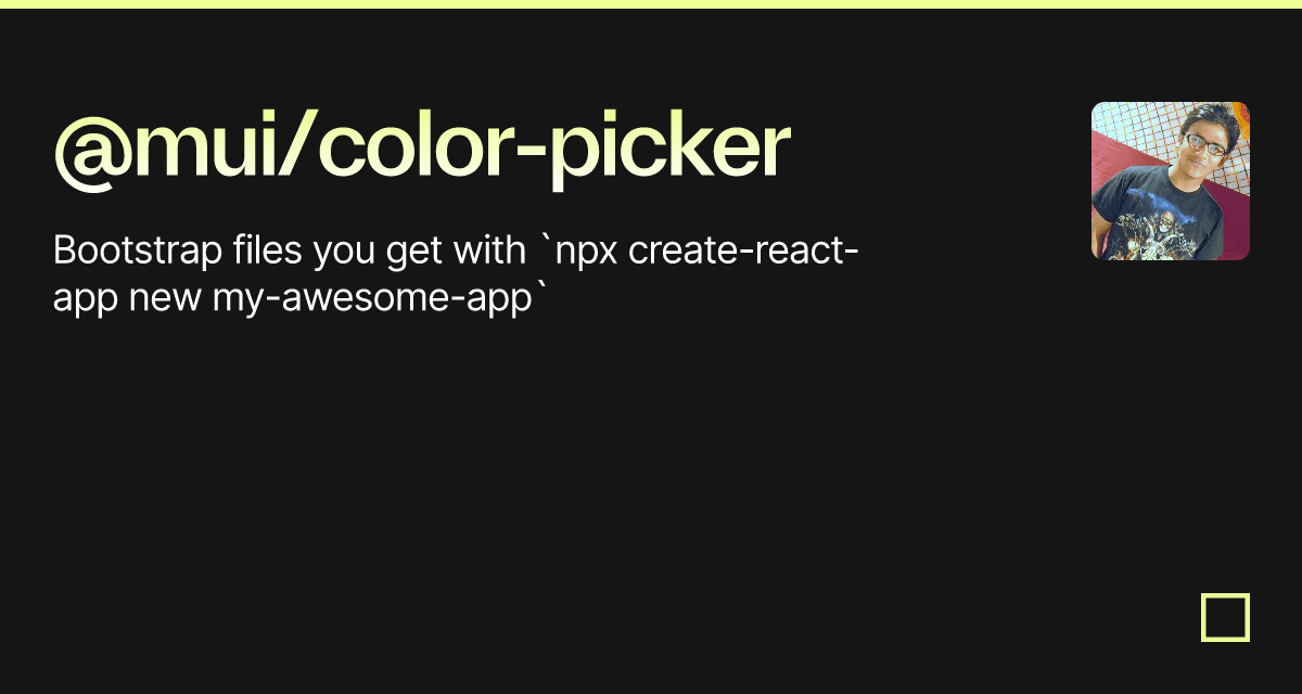 @mui/color-picker - Codesandbox @mui/color-picker - Codesandbox