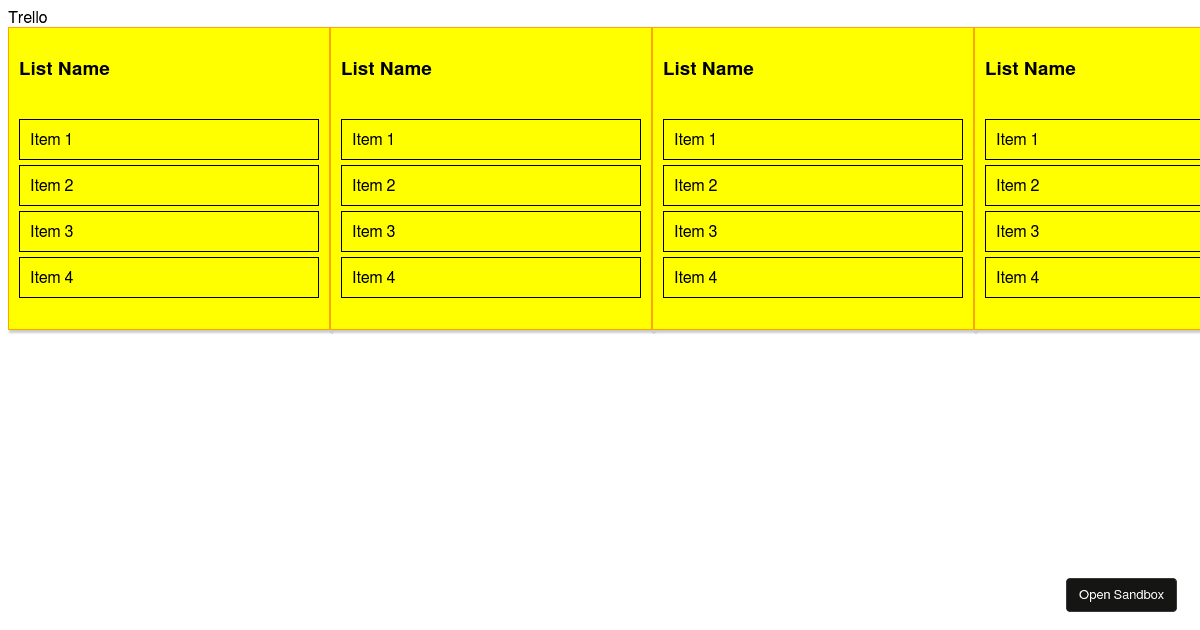Trello Html Css Codesandbox 8528