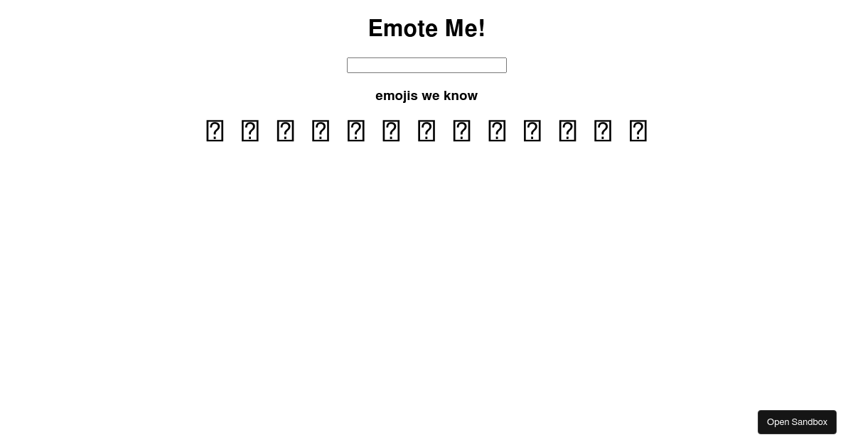 emoji-dictionary - Codesandbox
