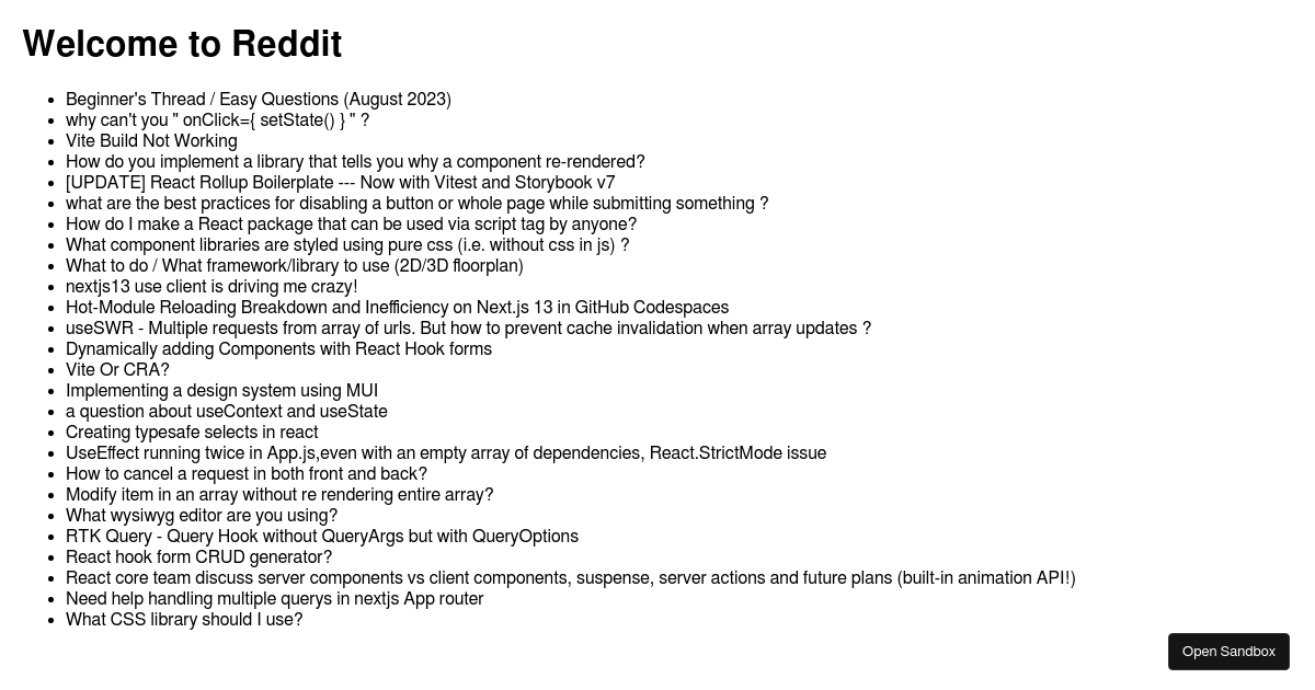 example-code - Codesandbox