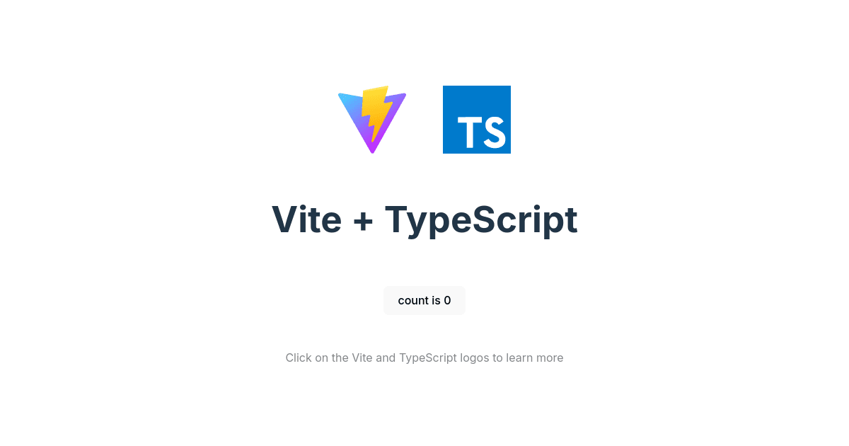 Vite (TS) - Codesandbox