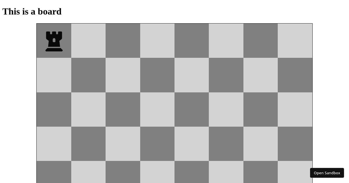 chess - Codesandbox