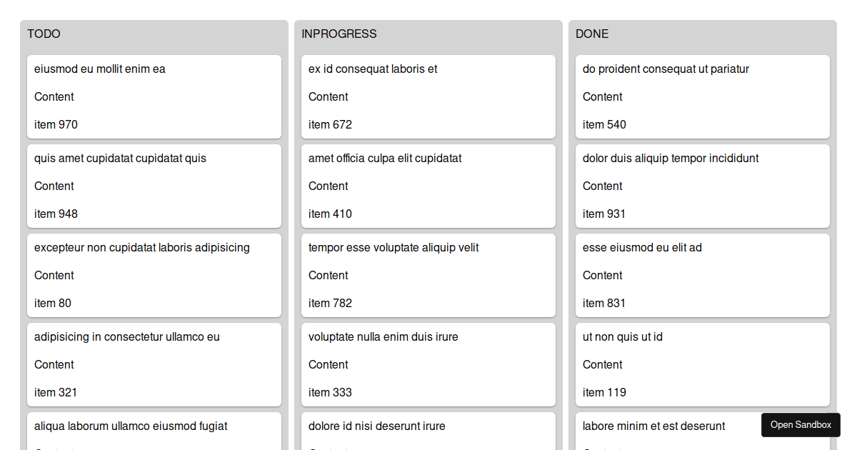react_dnd - Codesandbox