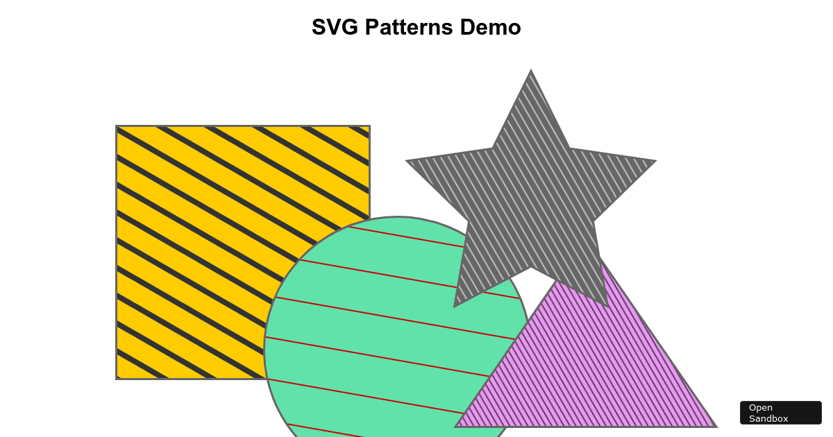 svg-patterns - Codesandbox