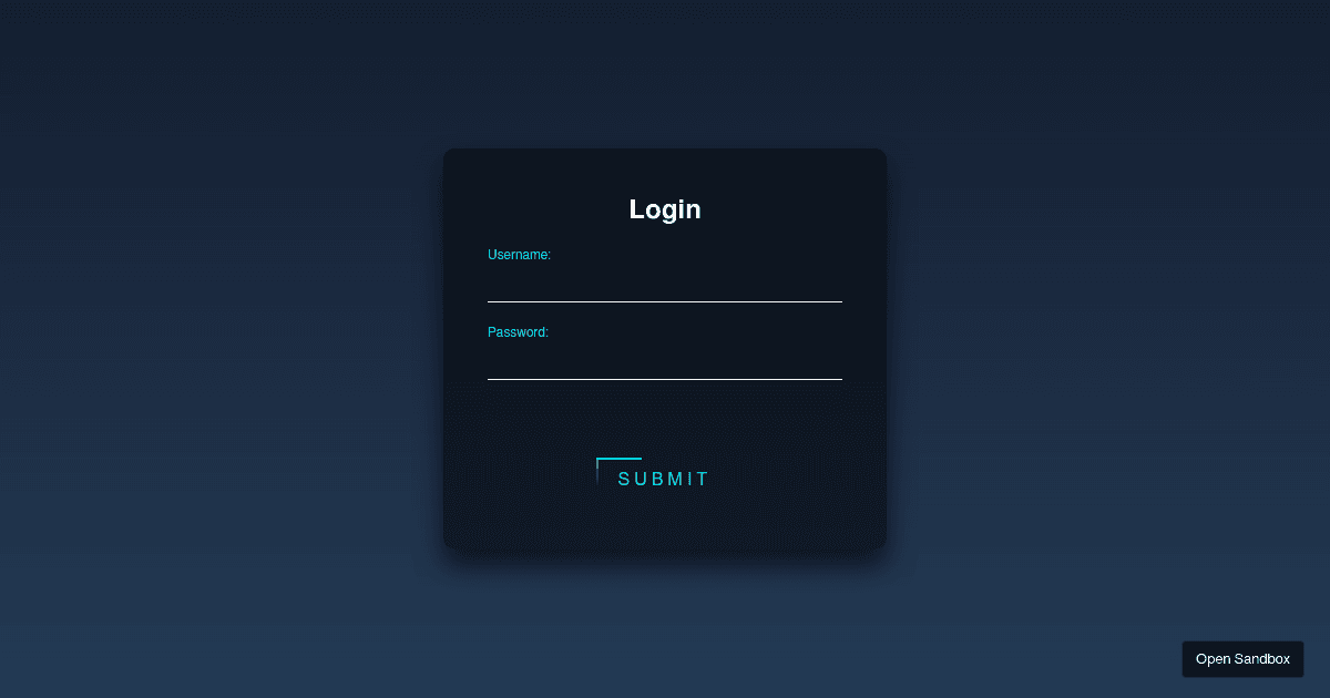 reactjs-animated-login-form - Codesandbox reactjs-animated-login-form - Codesandbox