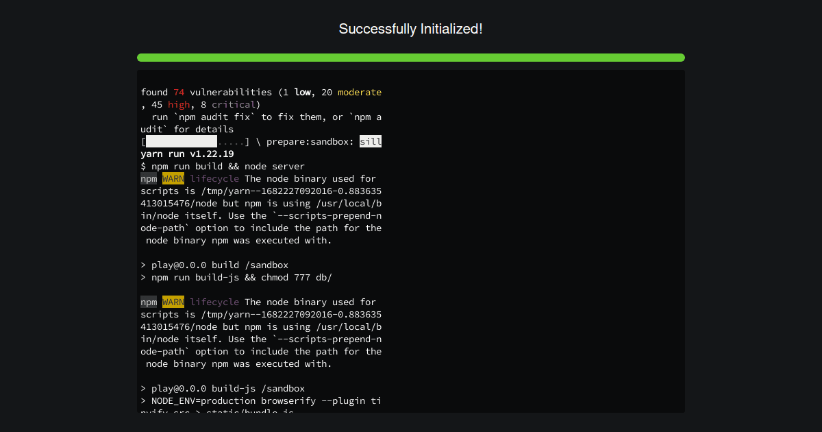 feross/play.cash - Codesandbox