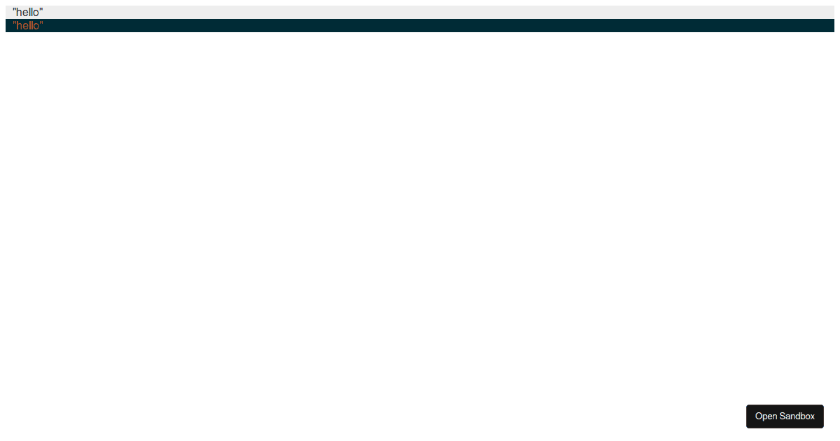 React Json View Lite Example Forked Codesandbox