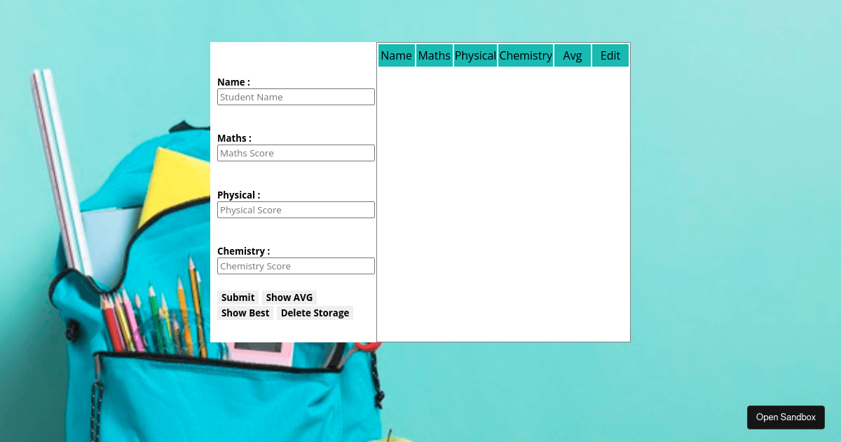 7trxz.csb.app - Codesandbox