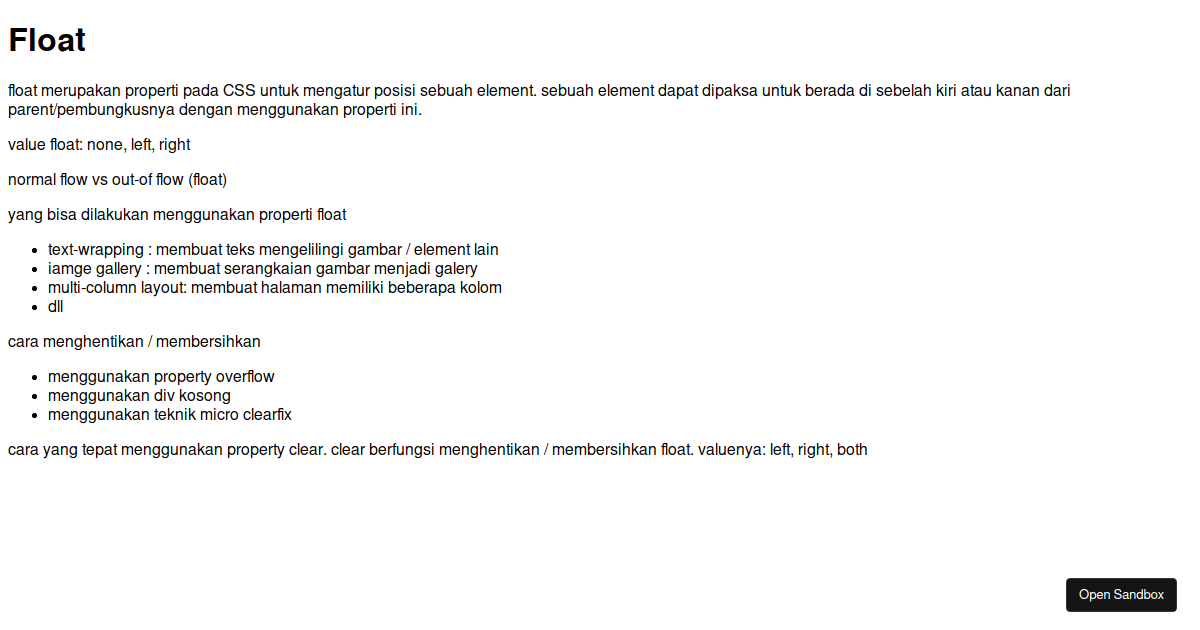 1-float-intro - Codesandbox