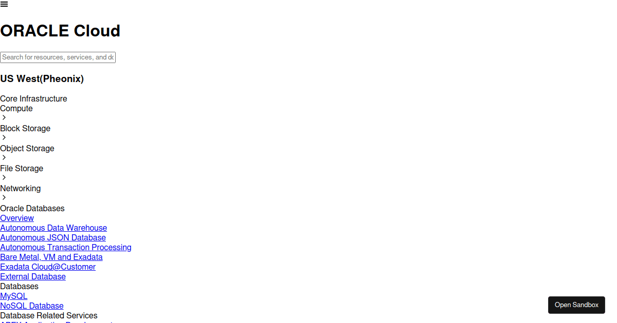 oracle-dashboard - Codesandbox