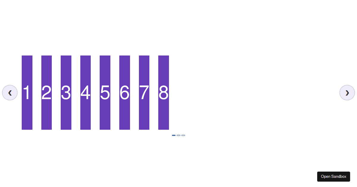 react-elastic-carousel - Codesandbox