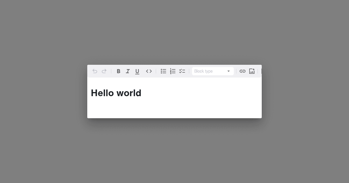mdxeditor - mui dropdown (forked) - Codesandbox
