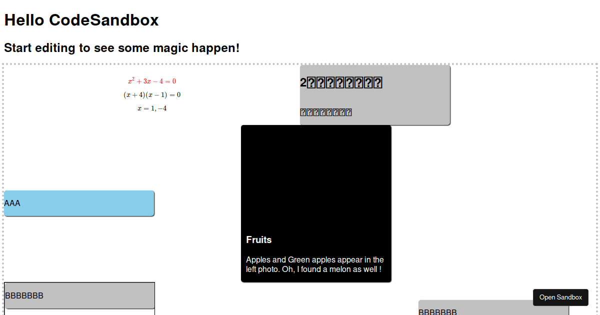 react-typescript - Codesandbox