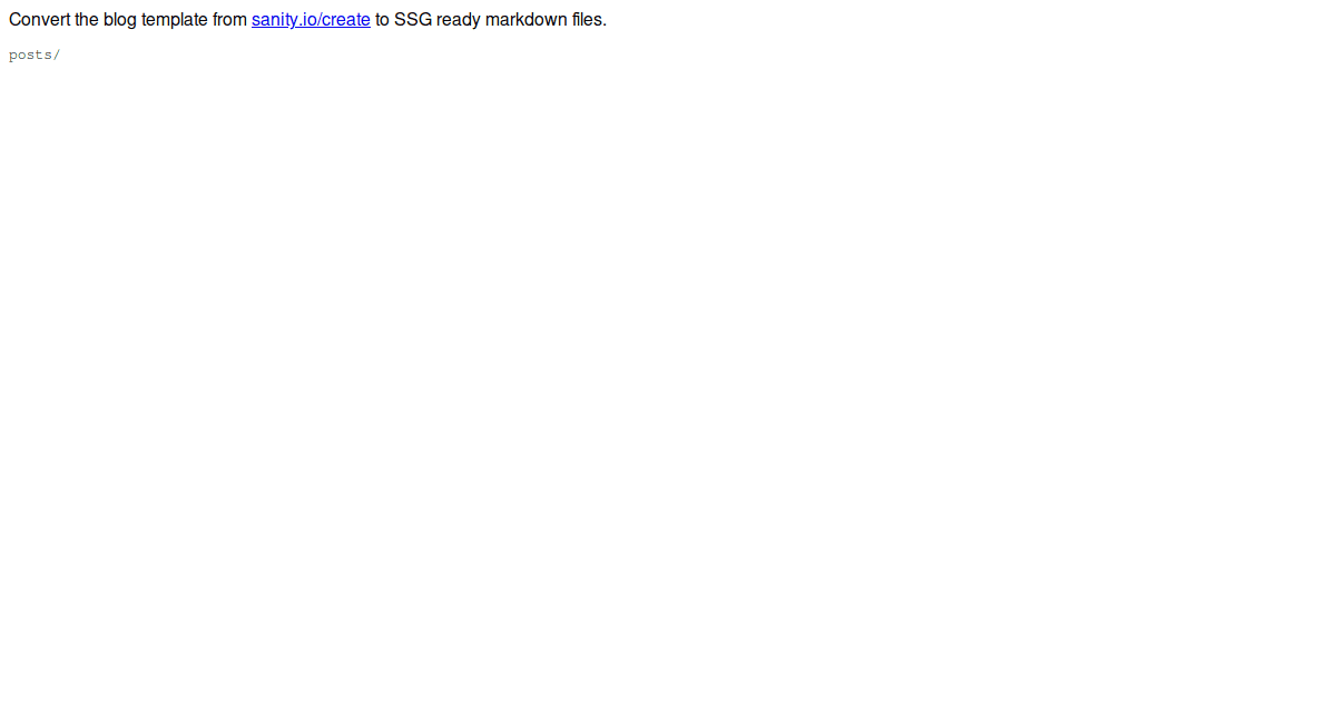 Render Portable Text To Markdown Forked Codesandbox