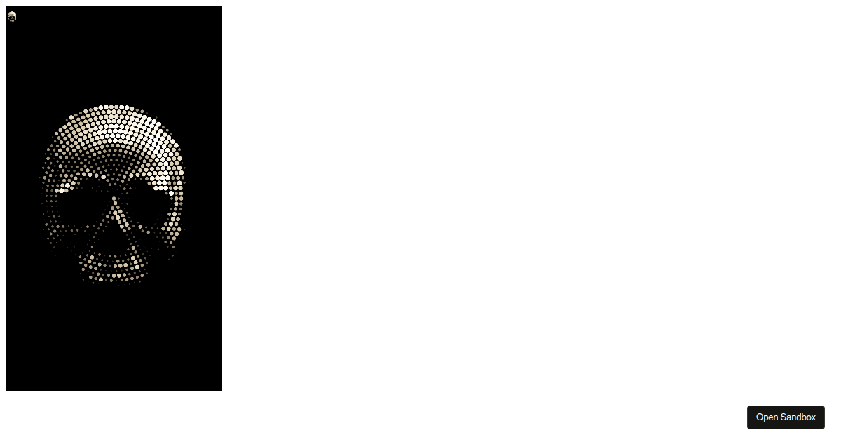 Skull - Codesandbox