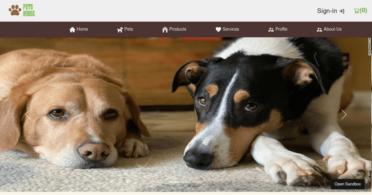 pets-frontend - Codesandbox