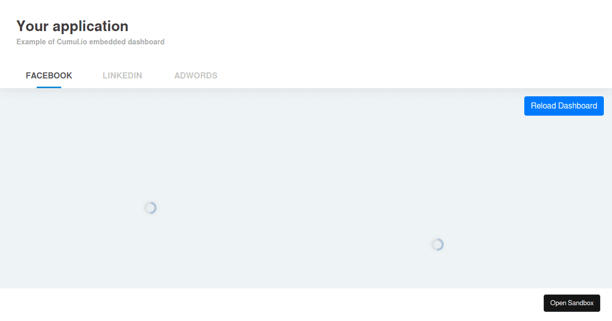 react-cumulio-dashboard (forked) - Codesandbox