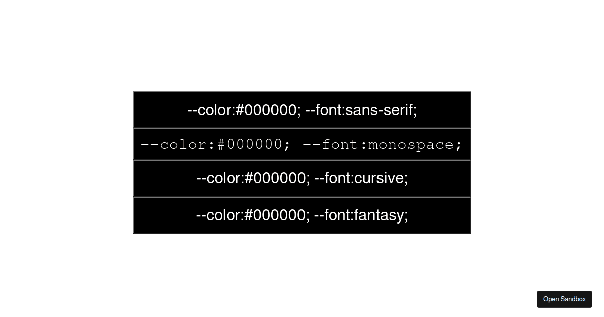 Base Web Injection Attack - Codesandbox
