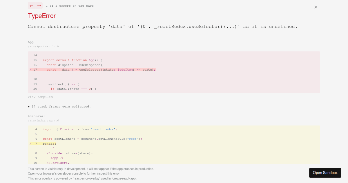TodoApp - Codesandbox