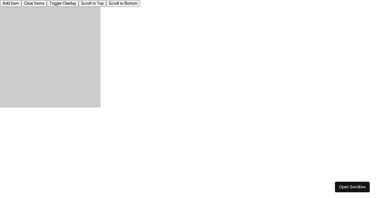 Render If Visible Codesandbox