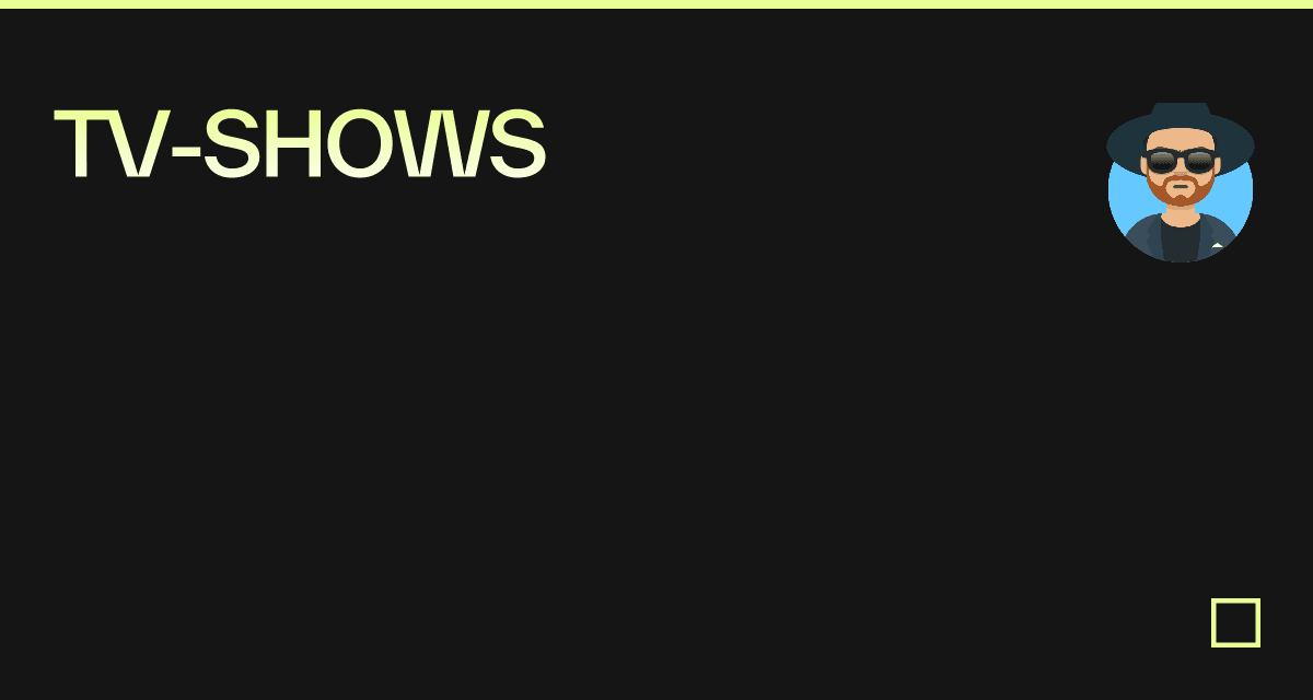 TV-SHOWS - Codesandbox