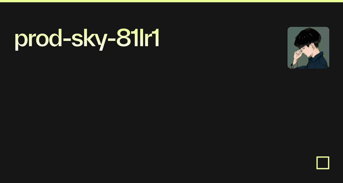prod-sky-81lr1 - Codesandbox