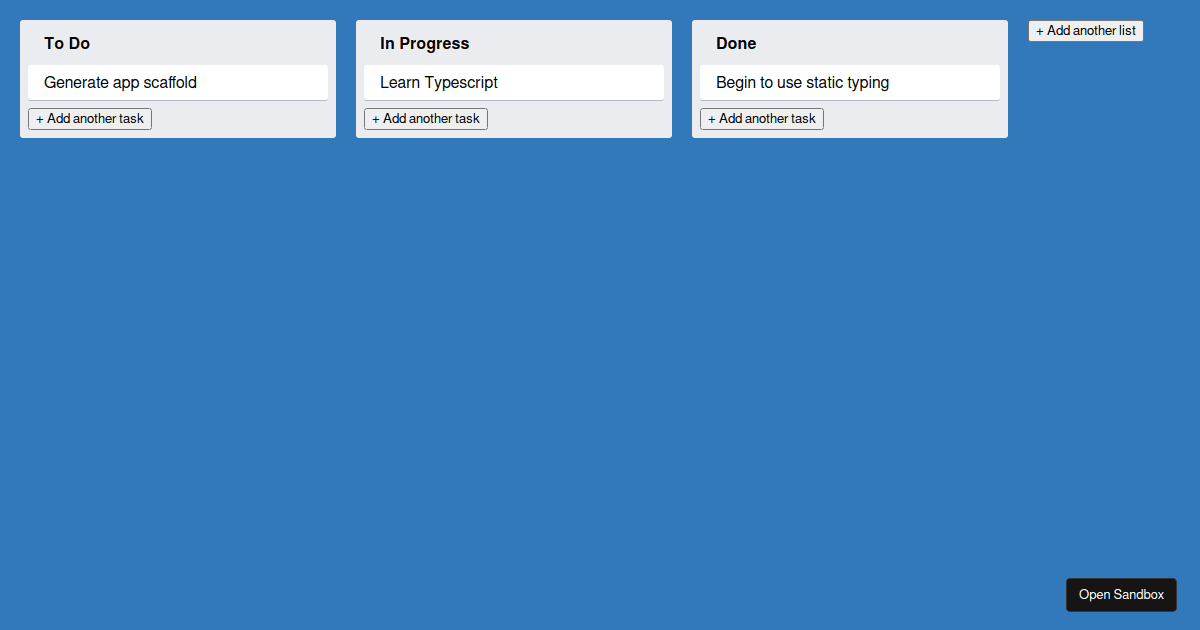 trello-clone - Codesandbox