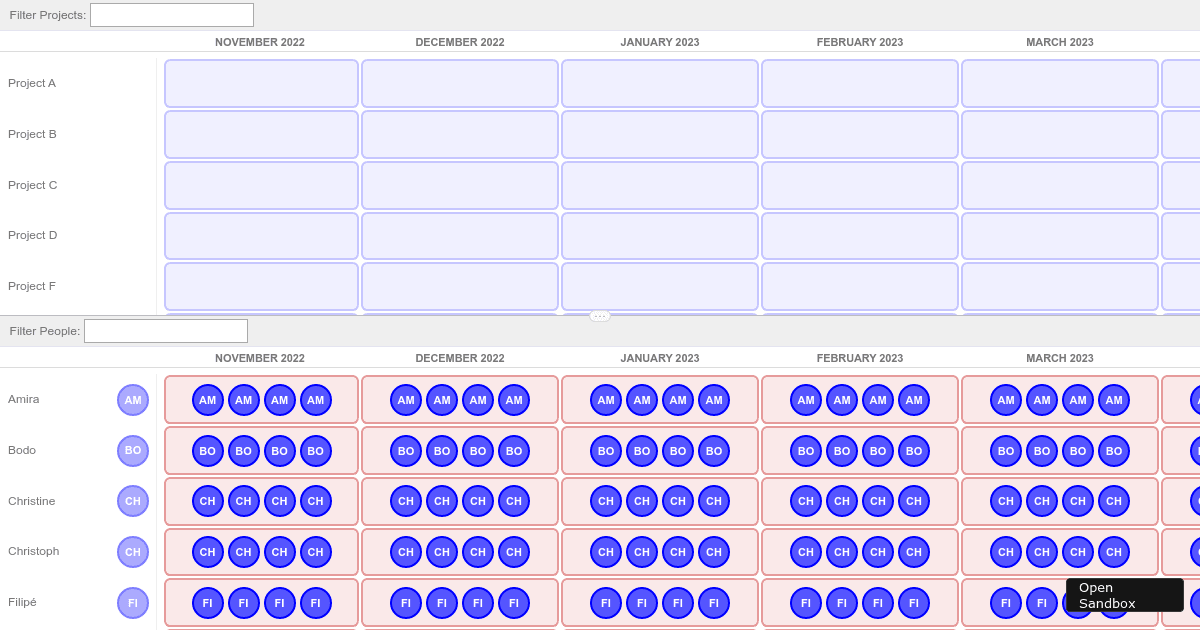 availabilities-dragging - Codesandbox
