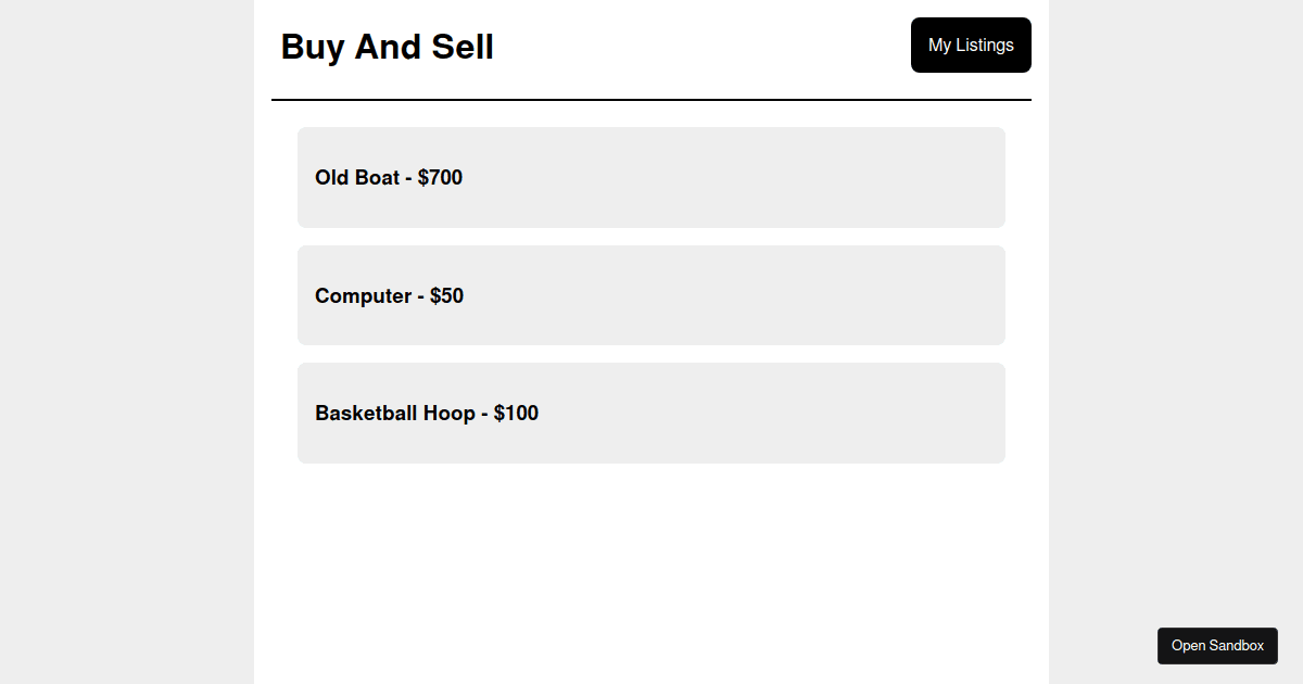 Angular-Front-End - Codesandbox