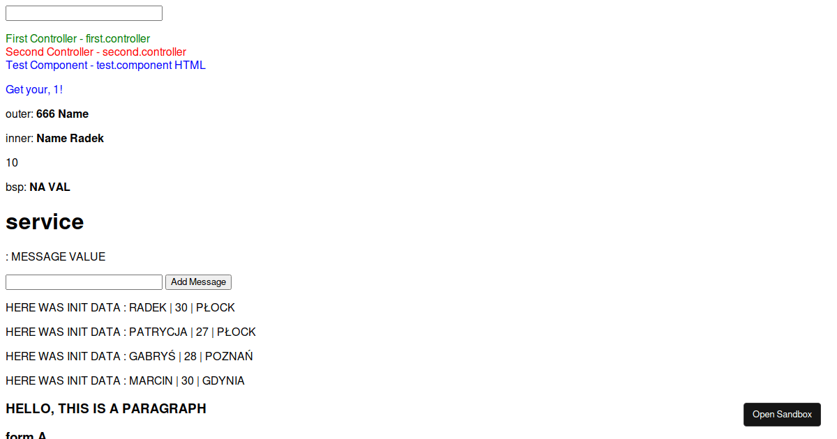 angularjs es6 - Codesandbox