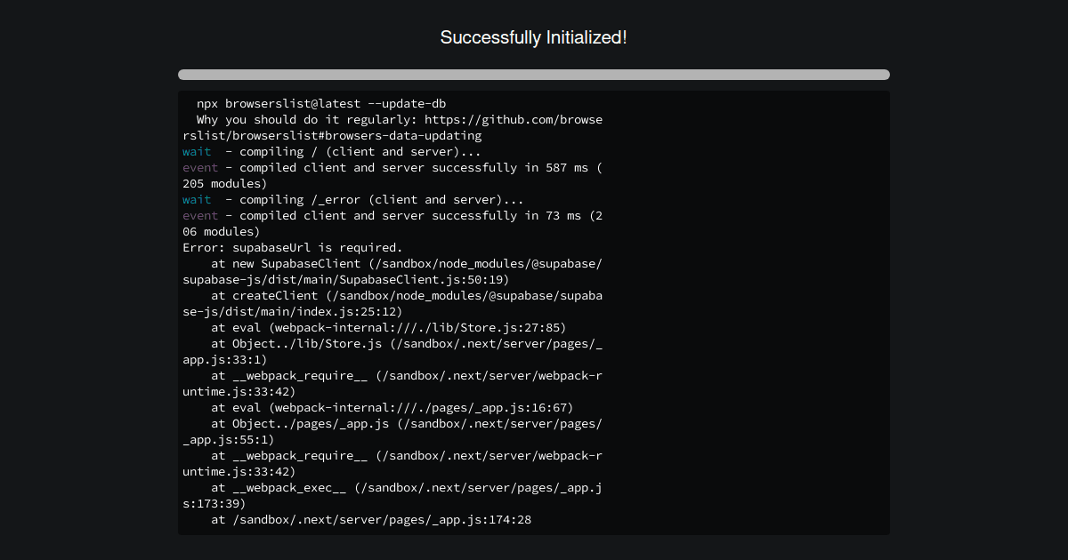 sessions - Codesandbox
