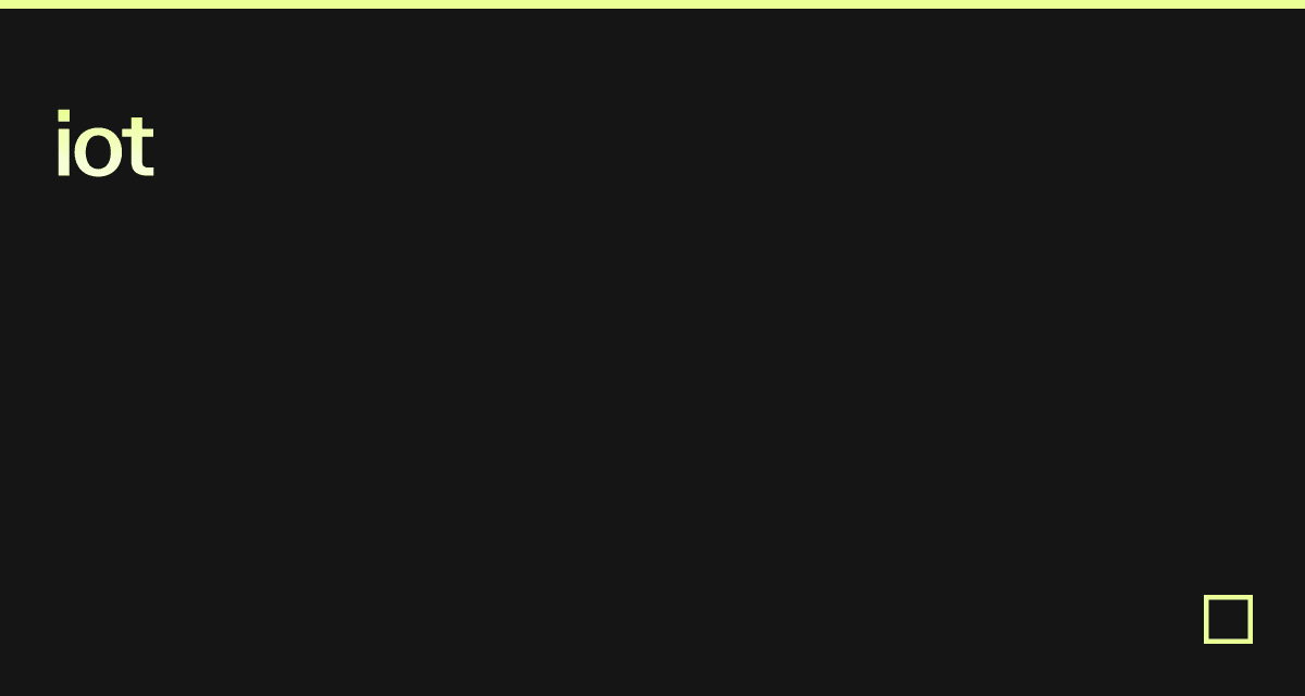 iot - Codesandbox