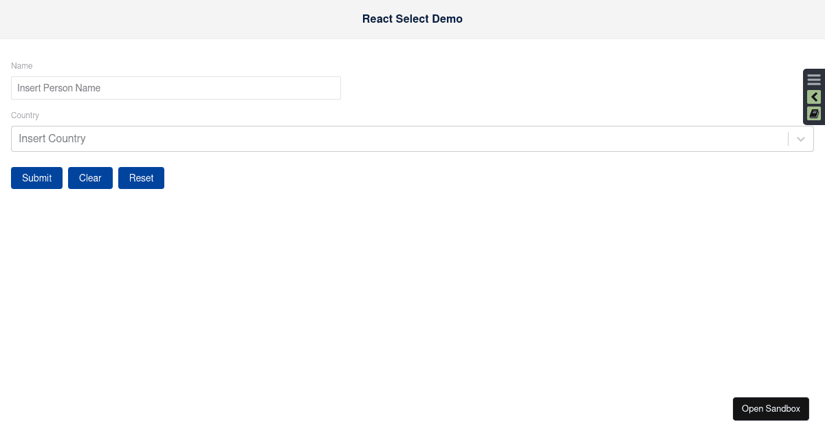 dynamic-form-mobx - Codesandbox