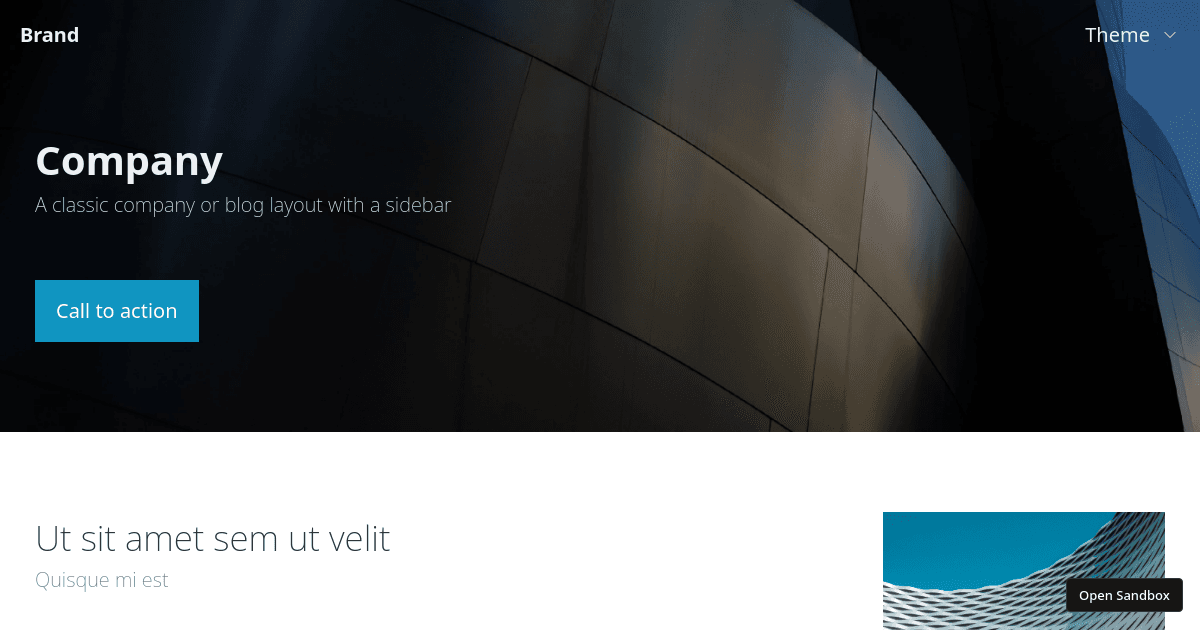 picocss/examples: v1-company - Codesandbox