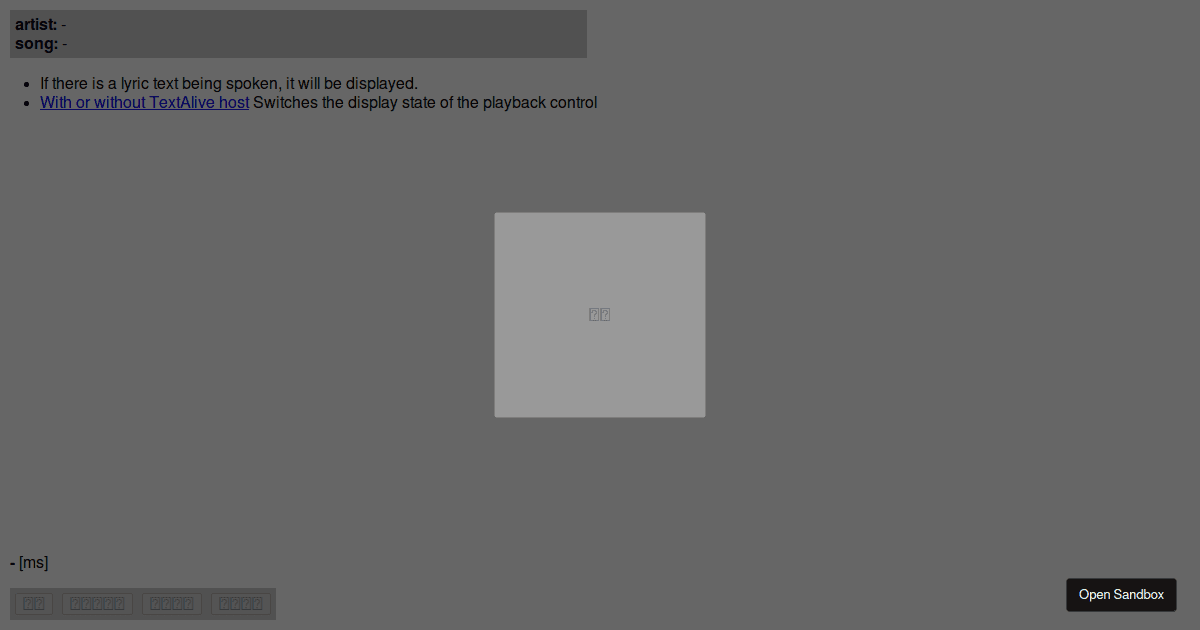 textalive-demo - Codesandbox