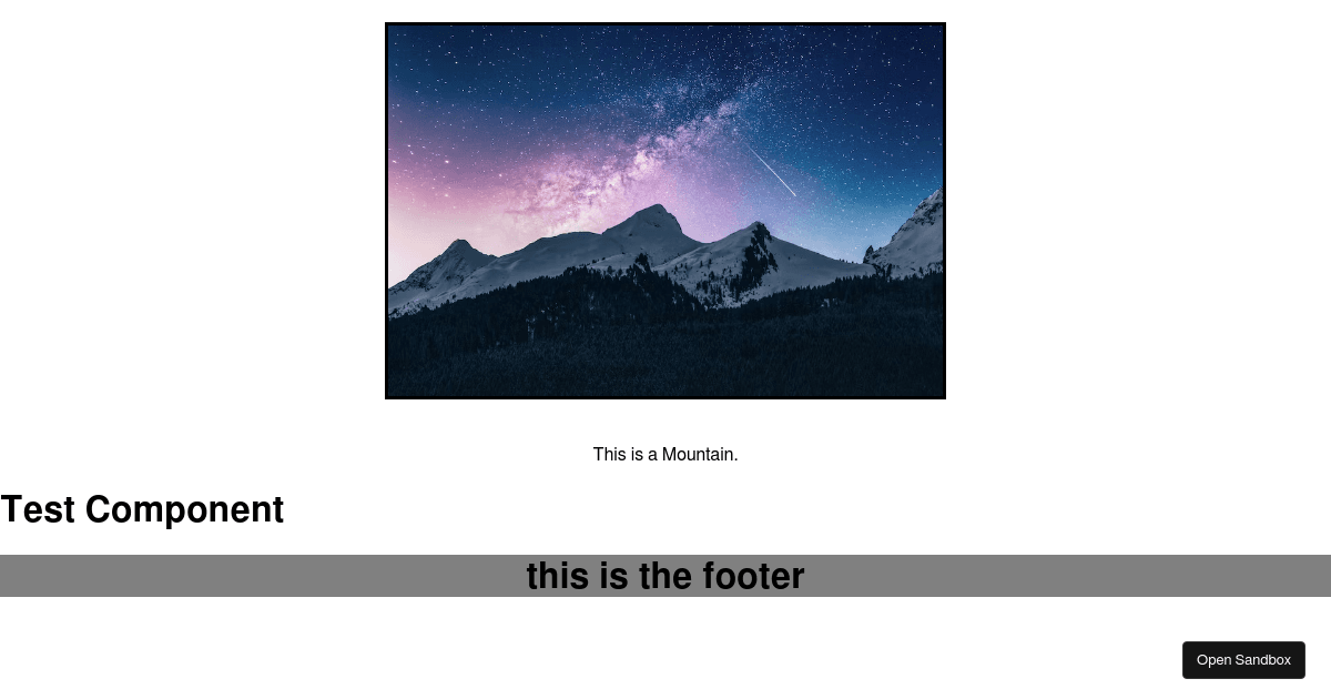 Create React App Template Forked Codesandbox