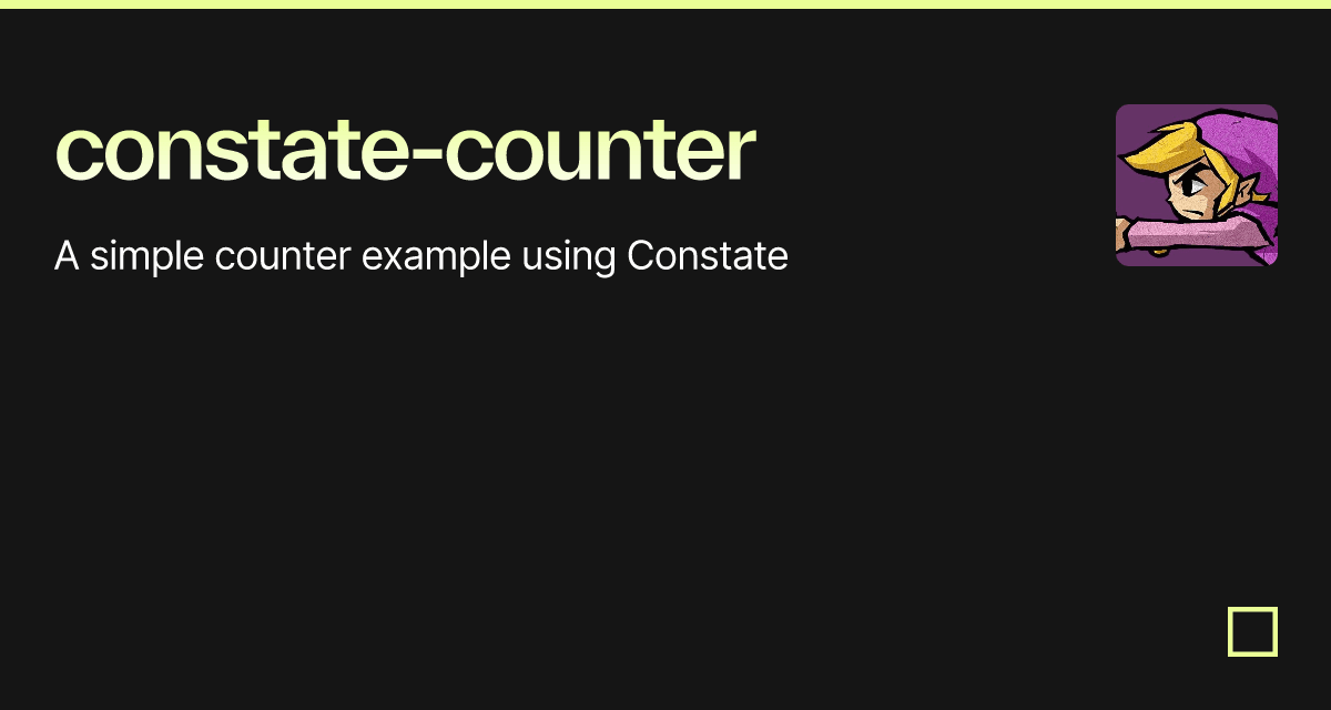constate-counter - Codesandbox