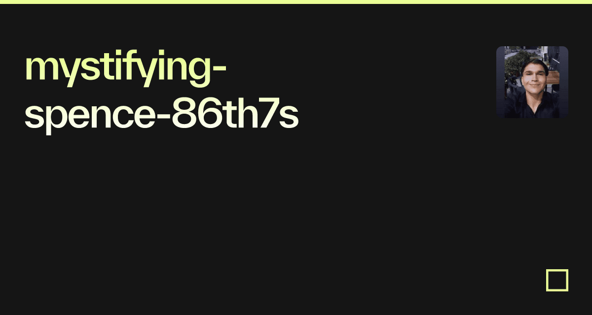 mystifying-spence-86th7s - Codesandbox