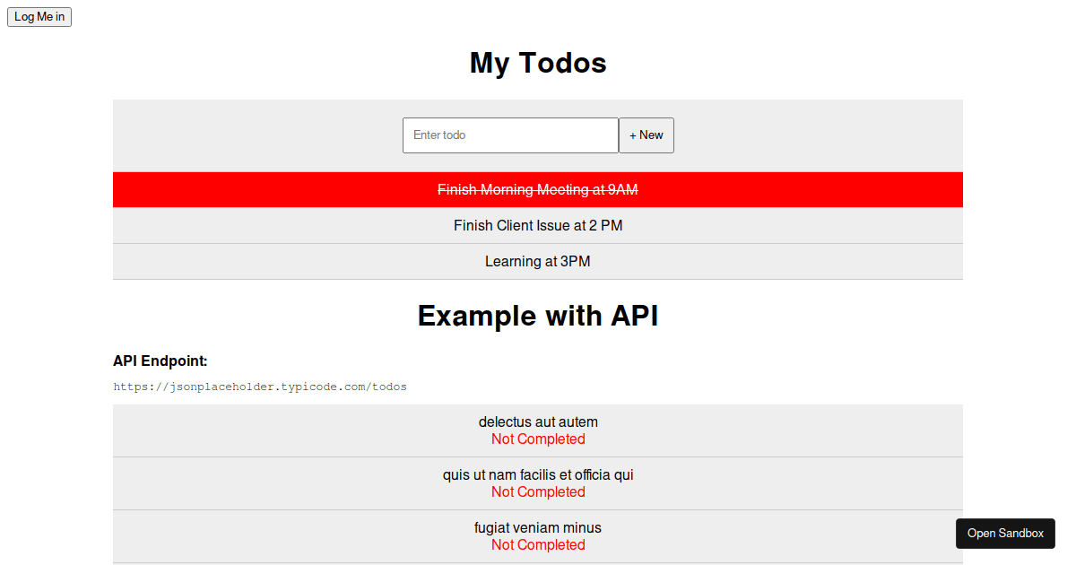 React Advanced Context API Implement with Multiple Reducer - Codesandbox React Advanced Context API Implement with Multiple Reducer - Codesandbox