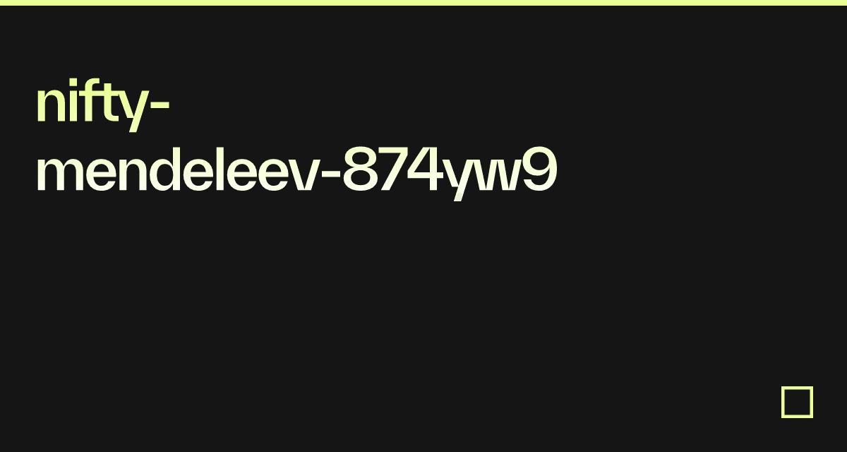 nifty-mendeleev-874yw9 - Codesandbox