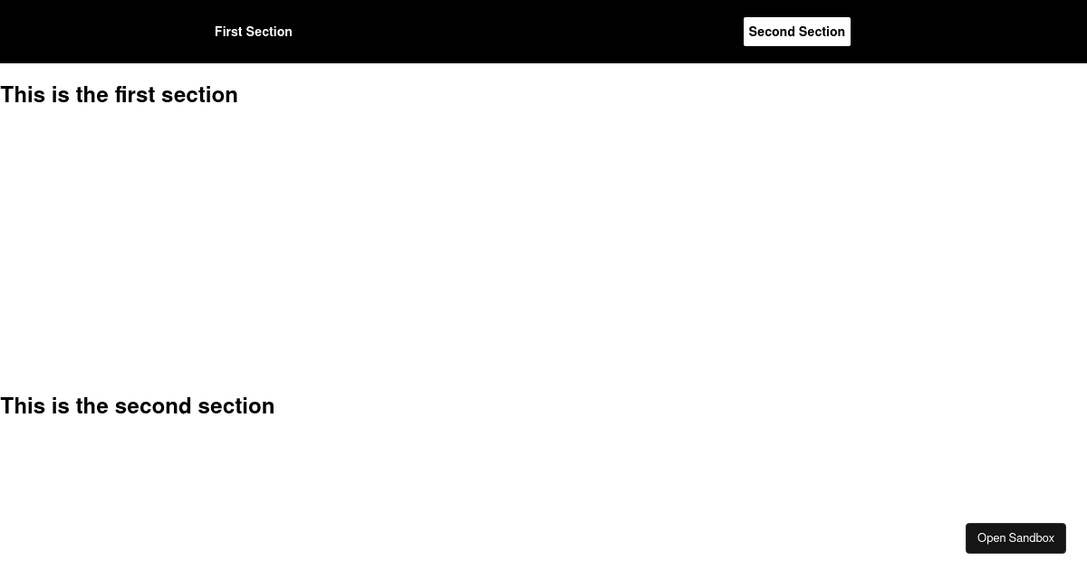 react-intersection-observer (forked) - Codesandbox
