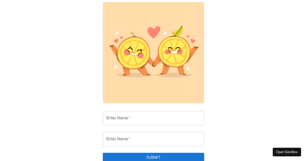 Flames Calculator - Codesandbox