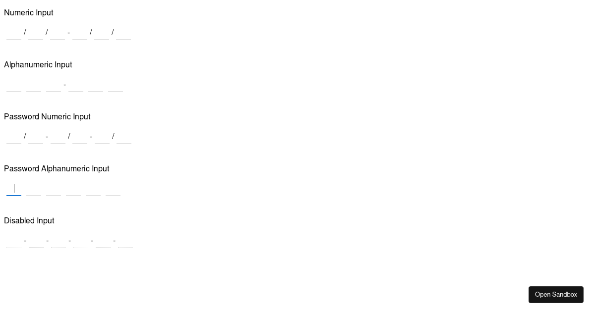 mui-otp-input-demo (forked) - Codesandbox