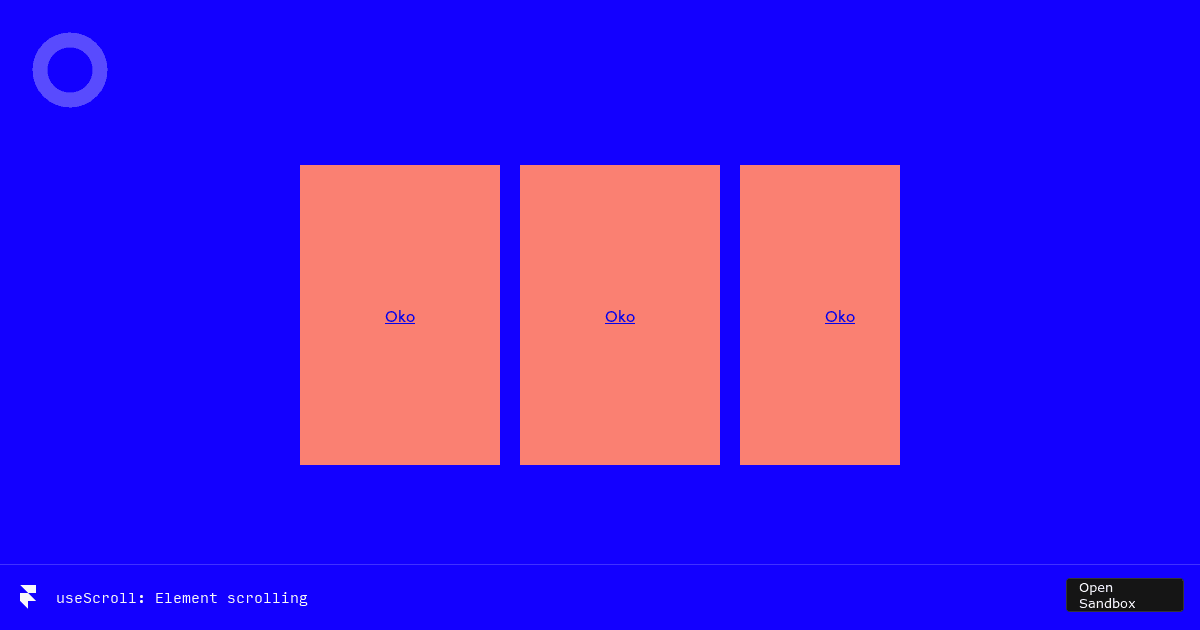 Framer Motion: useScroll element scrolling (forked) - Codesandbox Framer Motion: useScroll element scrolling (forked) - Codesandbox