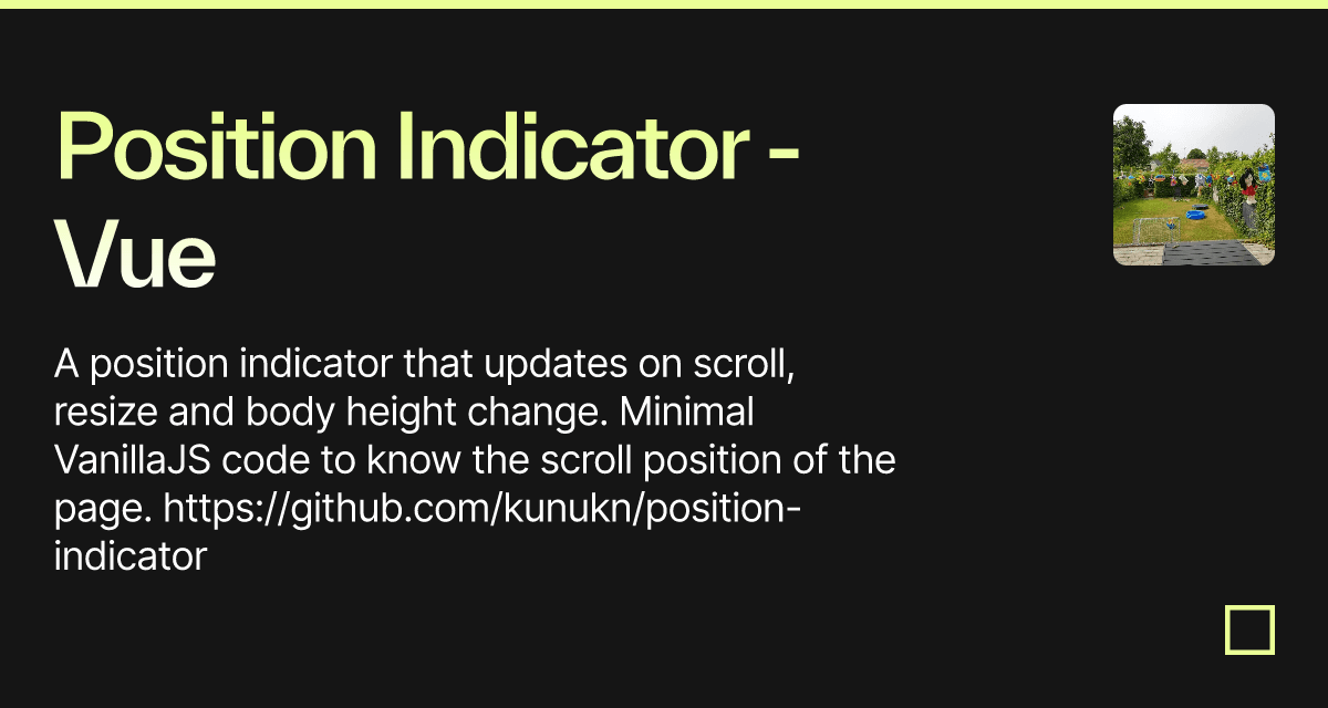 Position Indicator - Vue - Codesandbox Position Indicator - Vue - Codesandbox