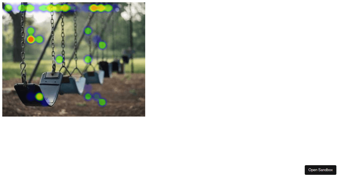 Click Heatmap - Codesandbox