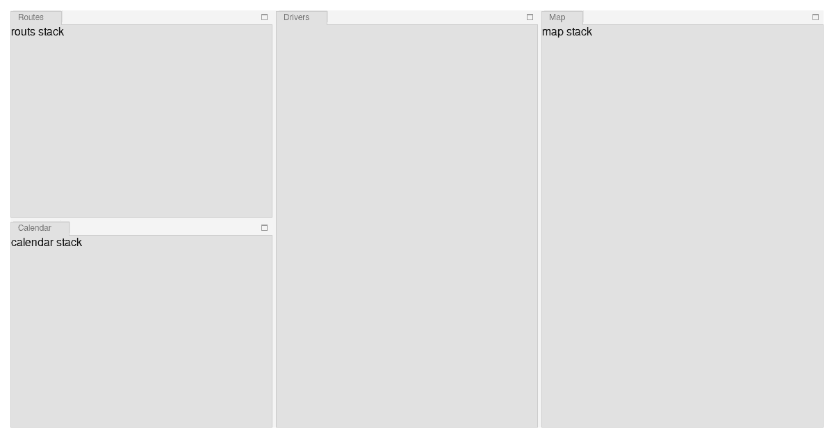 GoldenLayout - Codesandbox